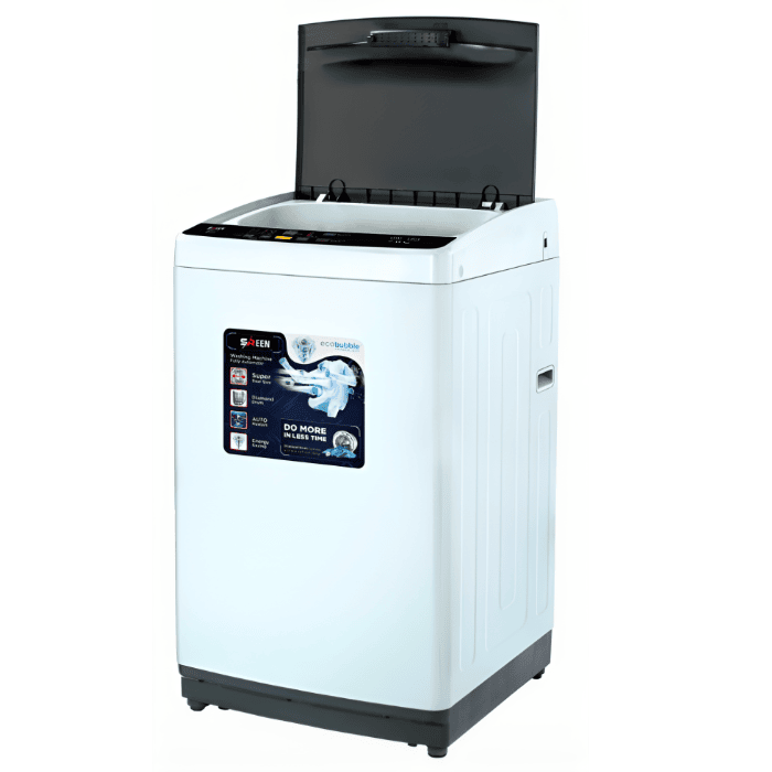 غسالة 7 كيلو سرين فتحة علوية أتوماتيك - أبيض SRWM-8TW(w)